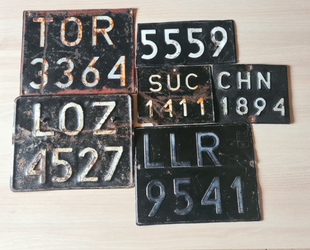 Stare tablice rejestracyjne | Wrocław | Kup teraz na Allegro Lokalnie
