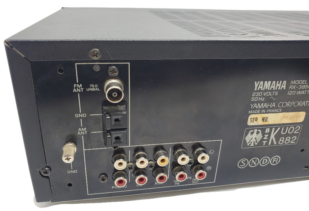 YAMAHA RX-385RDS AMPLITUNER STEREO MARKOWY FRANCE | Pyskowice ...