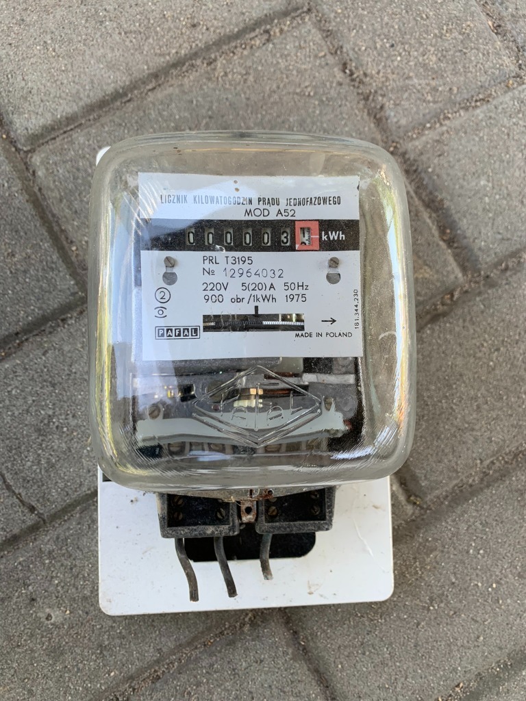 Licznik, podlicznik PAFAL A52 | Zaniemysl | Kup teraz na Allegro Lokalnie