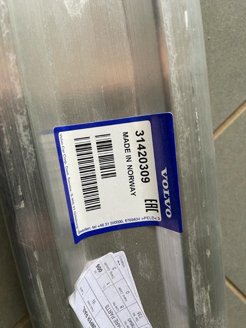 Belka wzmocnienie zderzaka przód Volvo 31420309 | Suwałki | Ogłoszenie ...