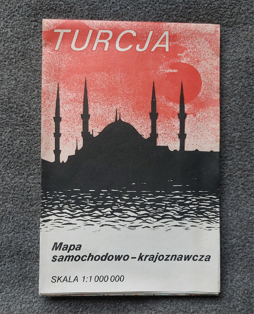 Mapa samochodowo-krajoznawcza Turcja 1986 r. | Pisz | Kup teraz na ...