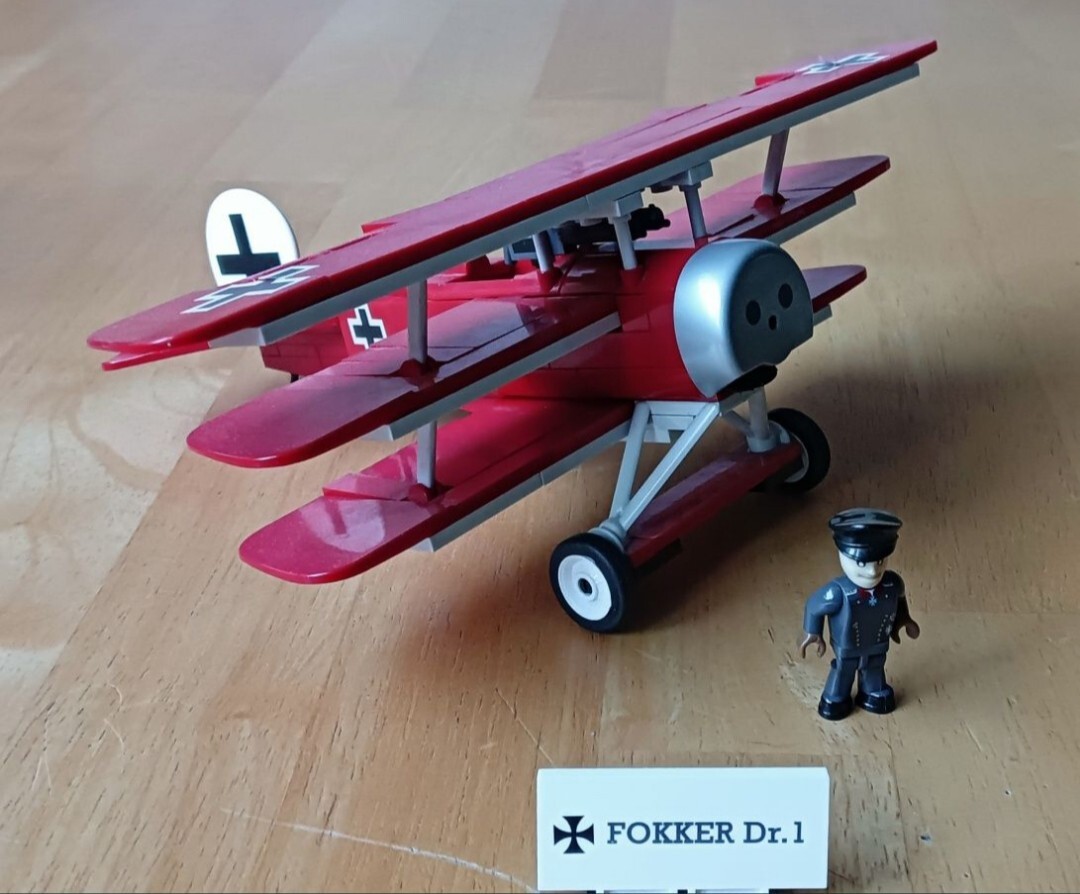 Cobi Samolot 2974 Red Barron Fokker Dr 1 | Warszawa | Ogłoszenie na ...