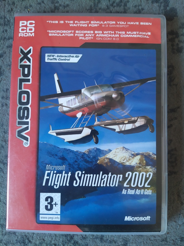 Microsoft Flight Simulator 2002 Fighter Ace 2 PC CD ENG | Stalowa Wola ...