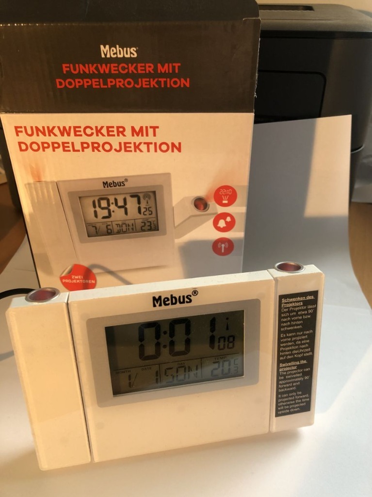 Radiobudzik z projekcją Mebus 42421 | Gdańsk | Kup teraz na Allegro ...