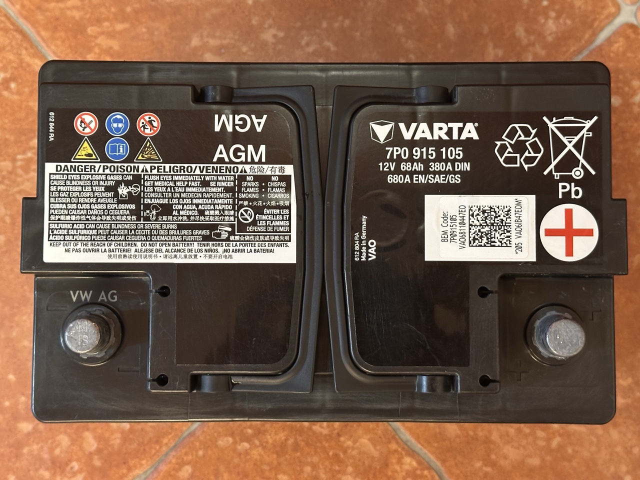 Varta 7po 915 105 Agm 68ah Preisvergleich
