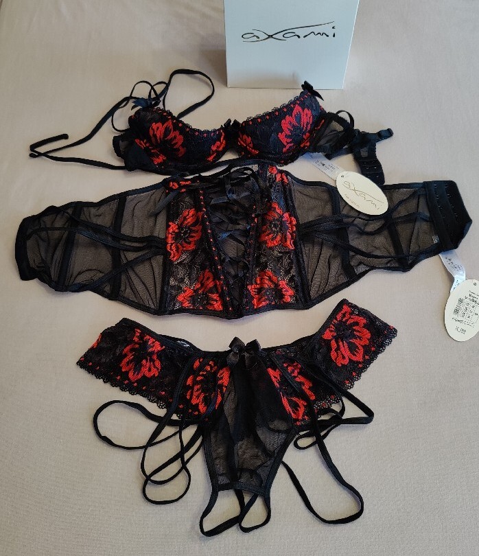 Axami Magma gorset pół biustonosz stringi | Pabianice | Kup teraz na ...