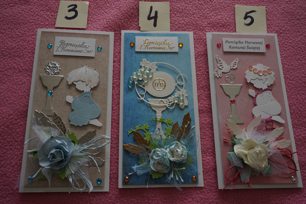 Kartki Komunijne Ręcznie Robione - Niska cena na Allegro.pl