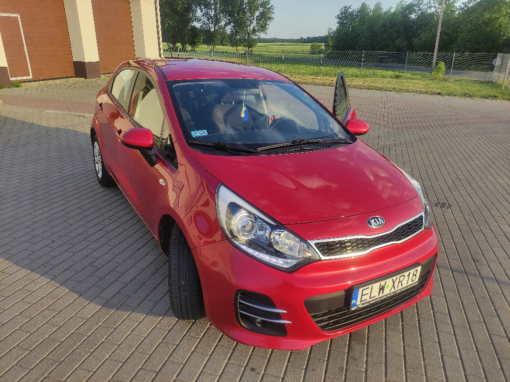 Kia Rio 1.2 L, lift, Salon PL, serwisowana w ASO | Brójce | Ogłoszenie ...
