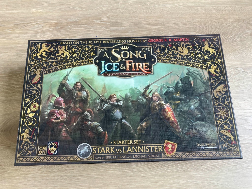 Song of Ice And Fire Miniature Game Stark vs Lannister Starter PL ...