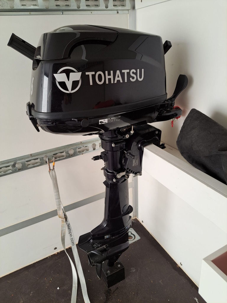 Silnik zaburtowy Tohatsu 6 KM na ponton + | Borowo | Ogłoszenie na Allegro Lokalnie