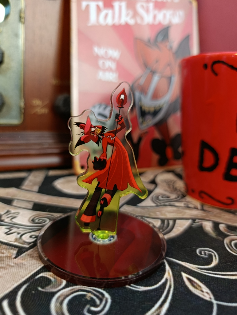Hazbin Hotel Alastor inspirowane stand standee Radiowy Demon | Parszów ...