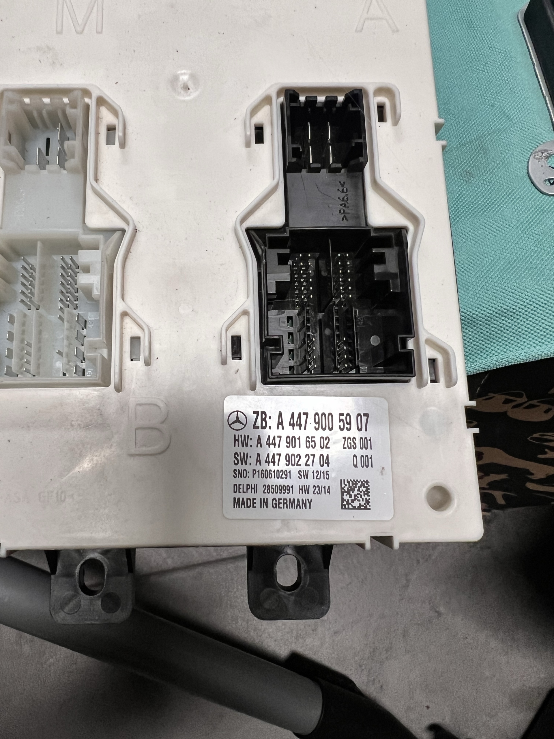 Moduł SAM Mercedes V klasa 447 900 59 07 | GDAŃSK | Kup teraz na ...