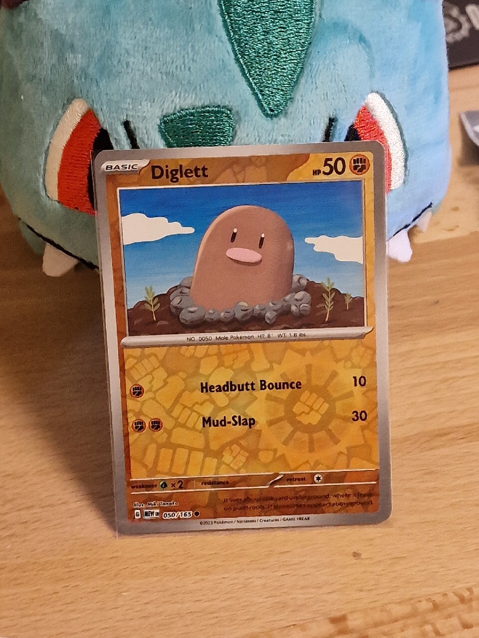 Diglett (MEW 050) karta holo reverse pokemon 151 | Gdańsk | Kup teraz ...
