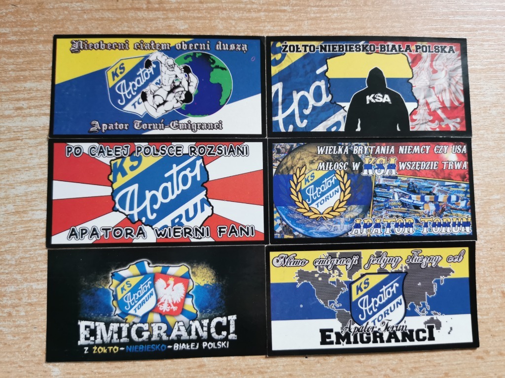 Vlepki Apator Toruń Długie | Kraków | Licytacja na Allegro Lokalnie