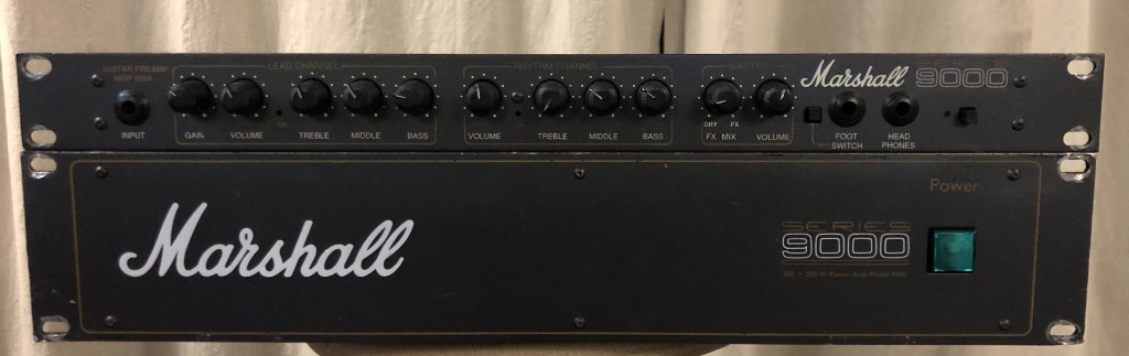 Marshall 9000 końcówka mocy i preamp | Wrocław | Kup teraz na Allegro ...