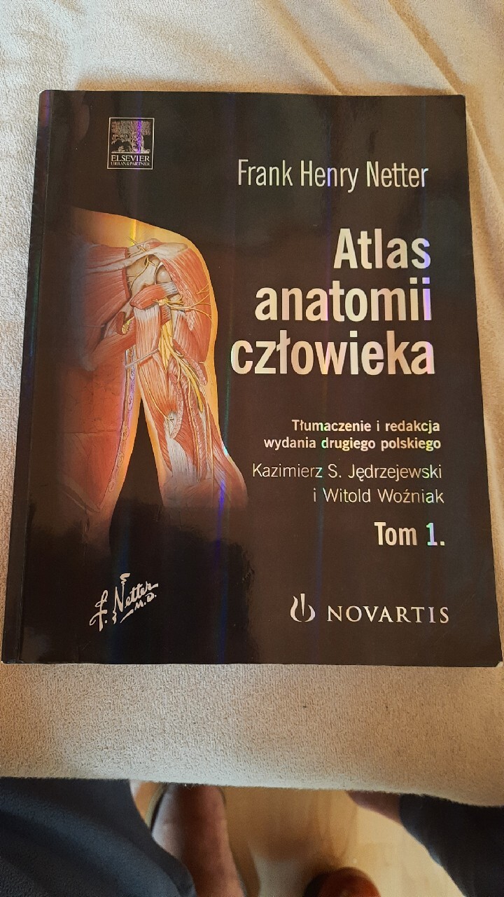 Atlas anatomii człowieka Frank Henry Netter | Radomsko | Ogłoszenie na ...