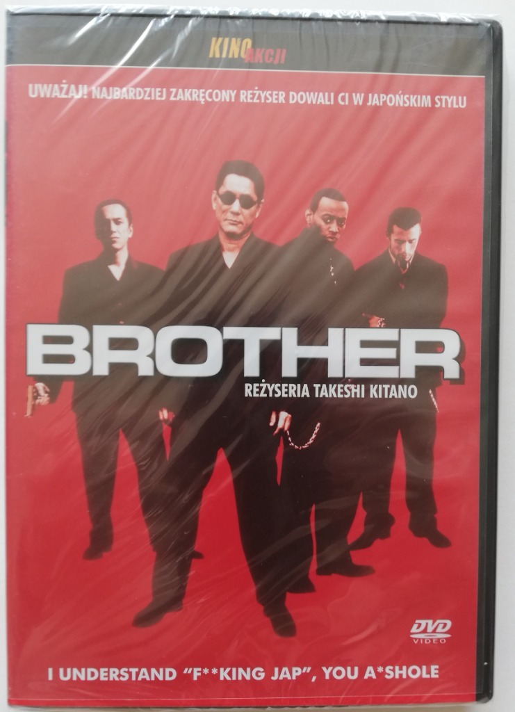 Brother DVD reż. Takeshi Kitano FOLIA | Łódź | Kup teraz na Allegro ...