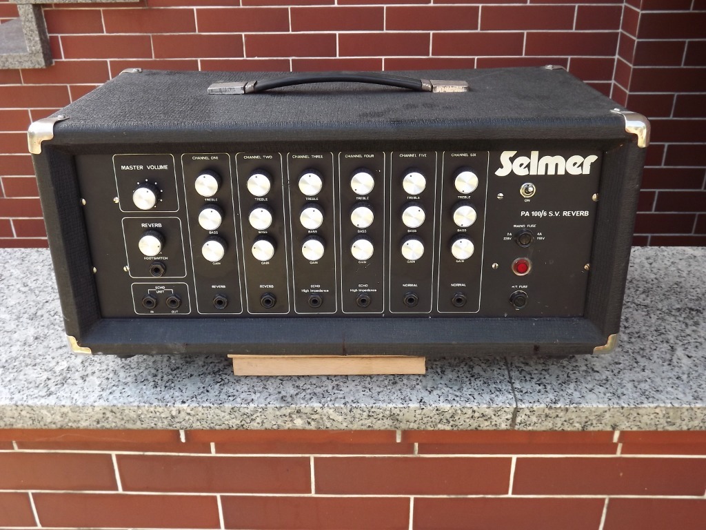Wzmacniacz lampowy Selmer PA100 6 S V REVERB | Wronki | Kup teraz na ...