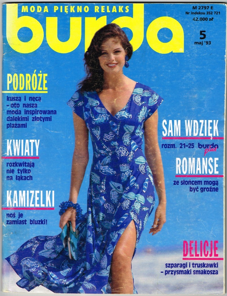 BURDA 5 / 1993 + wykroje | Konin | Kup teraz na Allegro Lokalnie
