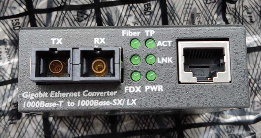 Konwerter światłowodowy 1000 Base-T / 1000 Base SX | Kraków | Kup teraz ...