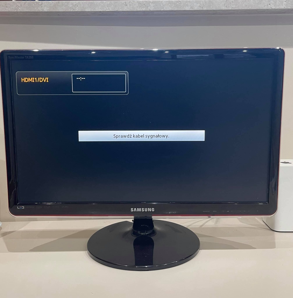 MONITOR SAMSUNG SYNCMASTER TA350 | Białystok | Kup teraz na Allegro ...