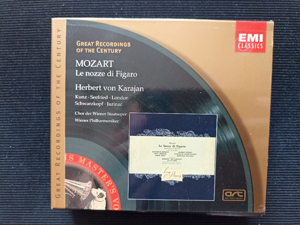 MOZART Le nozze di Figaro Karajan EMI Okazja | Warszawa | Kup teraz na Allegro Lokalnie