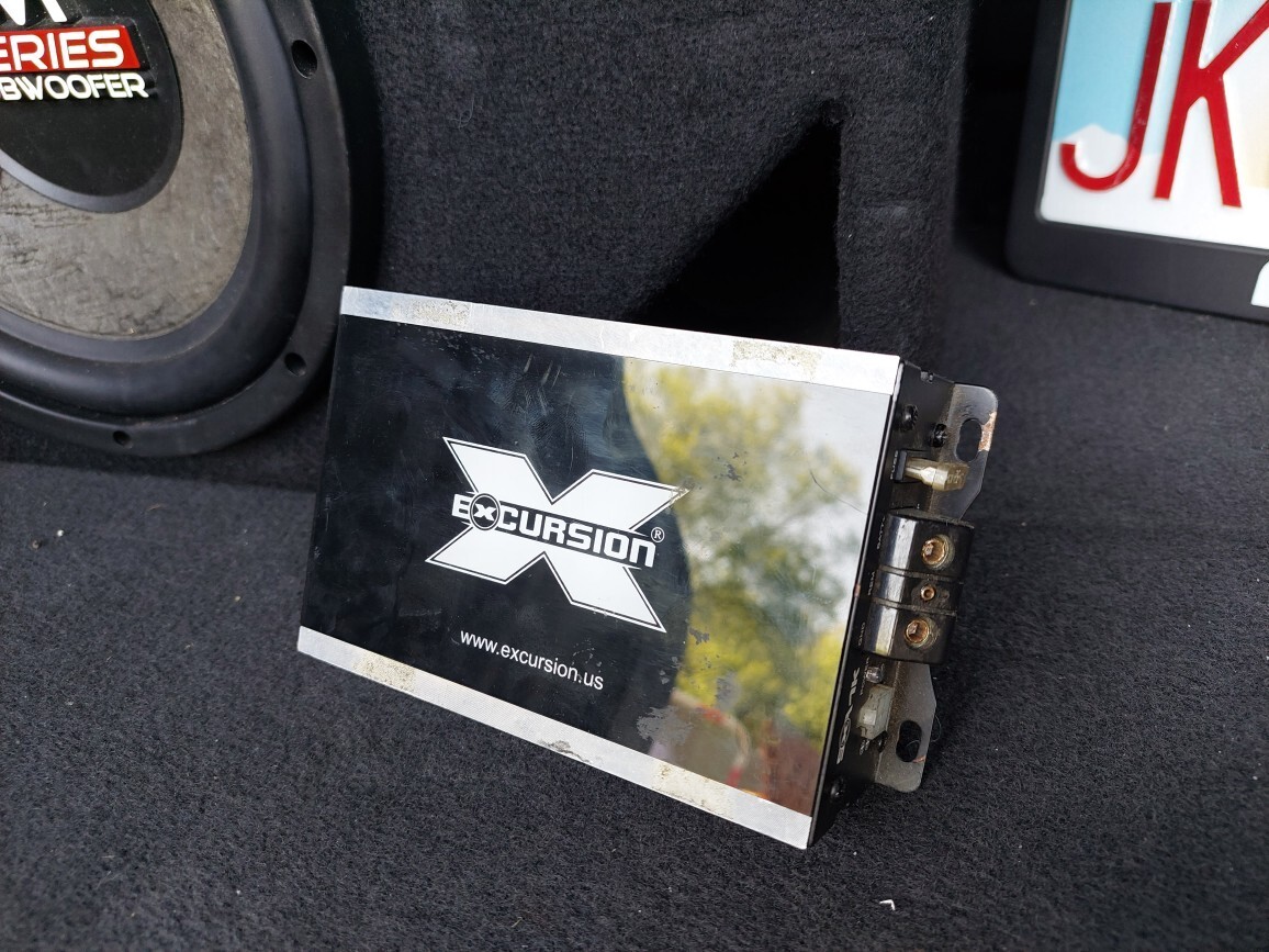 Subwoofer M series + wzmacniacz Excursion SXA-1K | Milicz | Ogłoszenie na Allegro Lokalnie