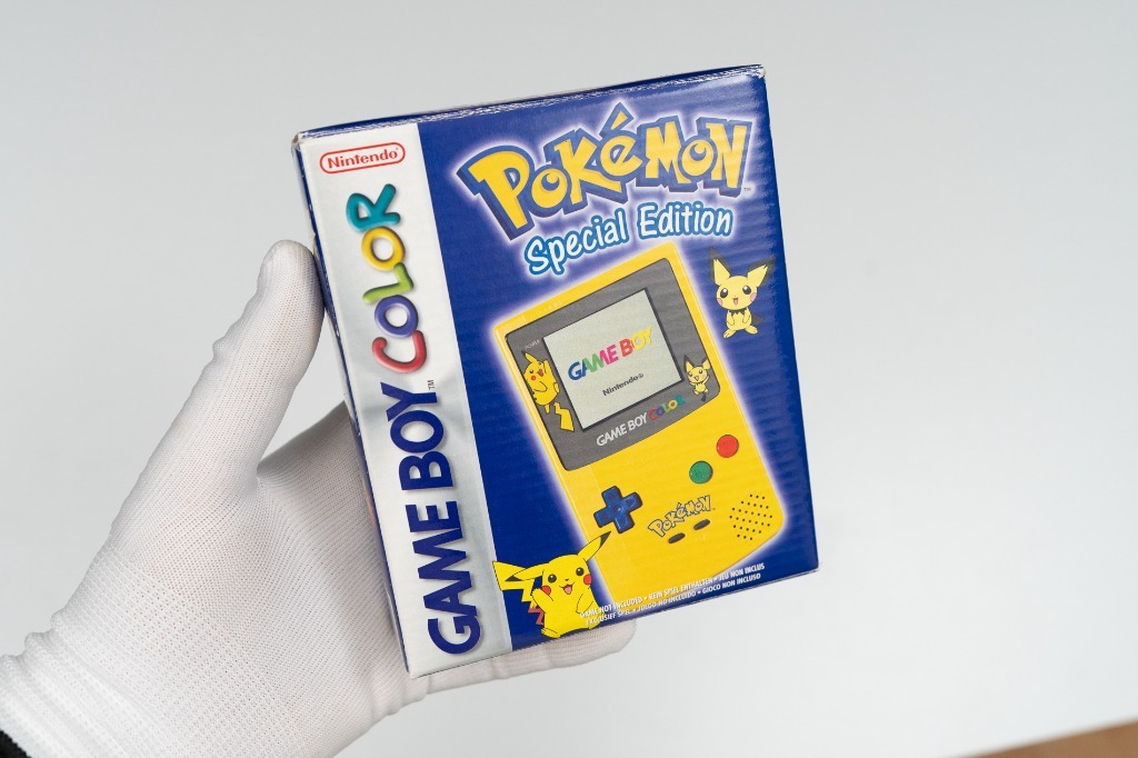 Nintendo Game Boy Color Boxed Pokemon Special Edition + GRA Pokemon ...