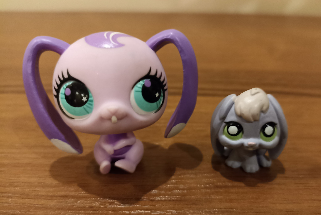 Figurka LPS Pet Shop Królik i dziecko | Radzyń Podlaski | Kup teraz na ...