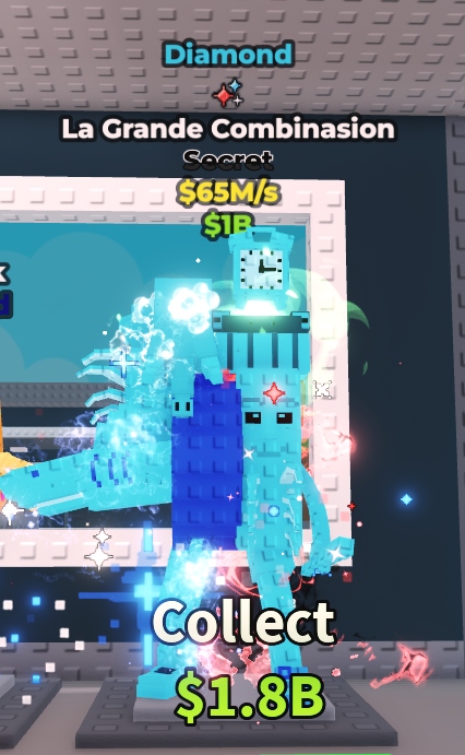 Roblox | Diamond La grande combinasion 65m/s | Steal a Brainrot | Nowa ...