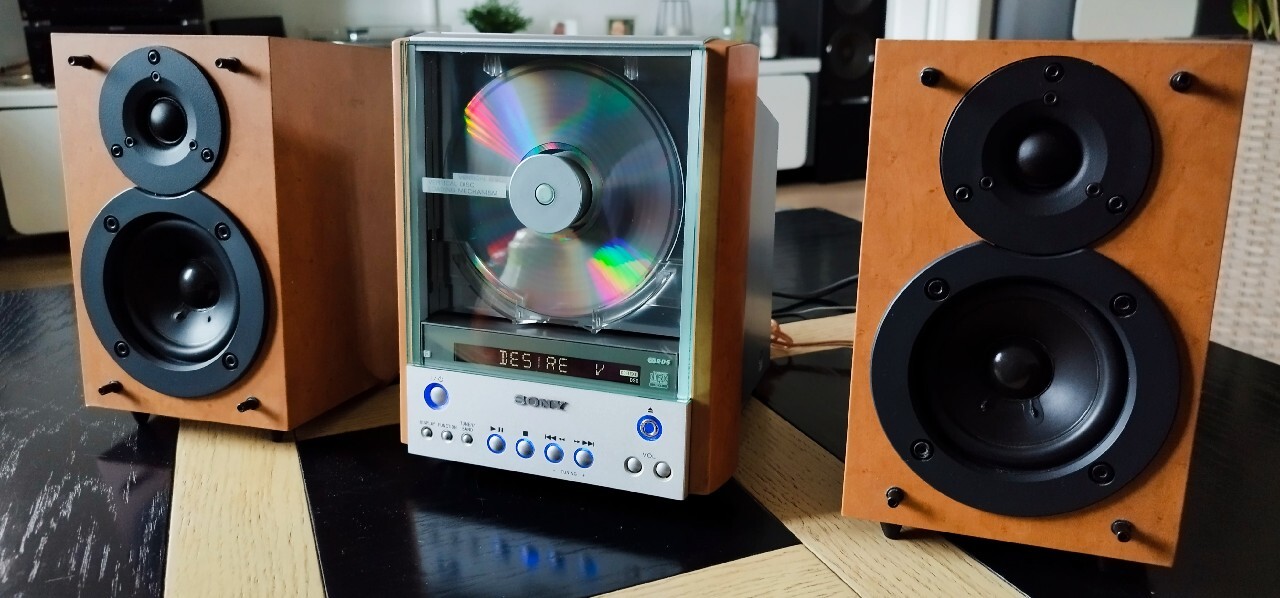 Wieża Sony CMT EX 1 zadbany stan | Konin | Licytacja na Allegro Lokalnie