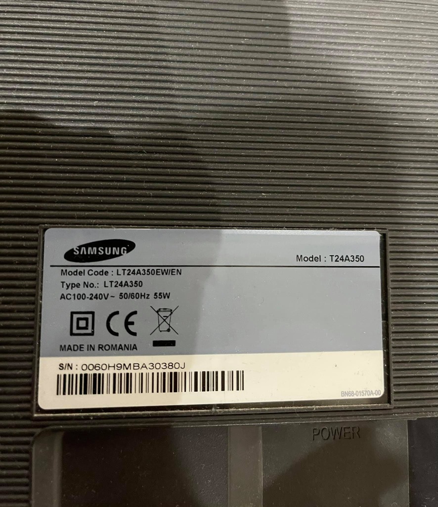 MONITOR SAMSUNG SYNCMASTER TA350 | Białystok | Kup teraz na Allegro ...