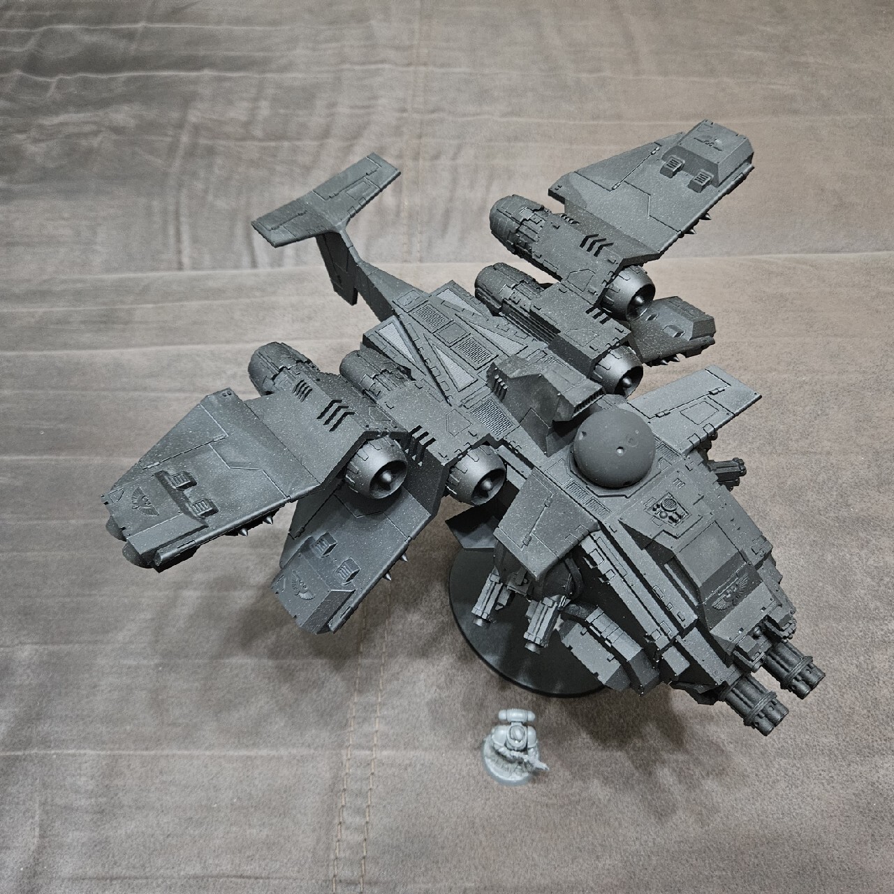 Forge World Space Marines Fire Raptor konwersja z 2 Stormraven Gunship ...