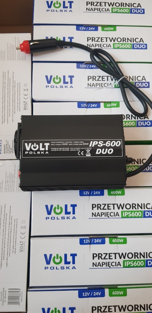 IPS 600 DUO 1224 230V 300 600W PRZETWORNICA | Łódź | Kup teraz na ...
