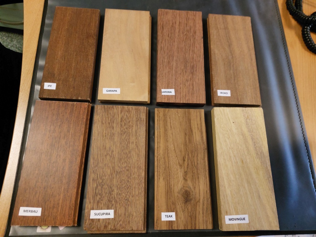 DREWNO IROKO, TEAK, JATOBA, MERBAU, ETC. KLAPKI | Poznań | Kup teraz na ...