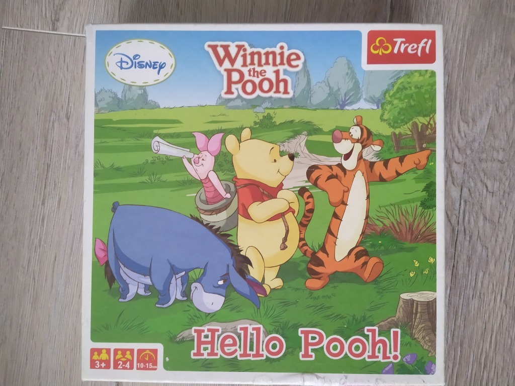 Gra planszowa Kubuś Puchatek Hello Pooh! | Sulechów | Kup teraz na ...