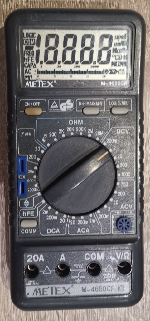 [SPRZEDANY] Miernik Metex M-4650CR Multimetr | Łódź | Ogłoszenie na ...