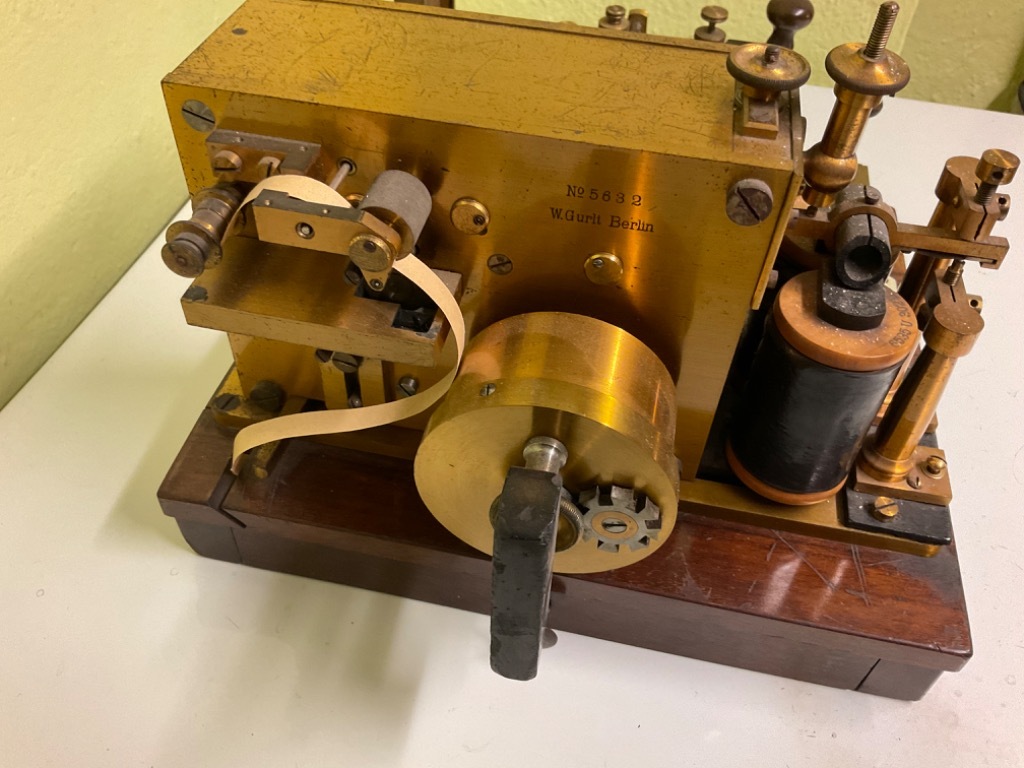 Telegraf Gurtla z około 1888 roku | wrocław | Ogłoszenie na Allegro ...