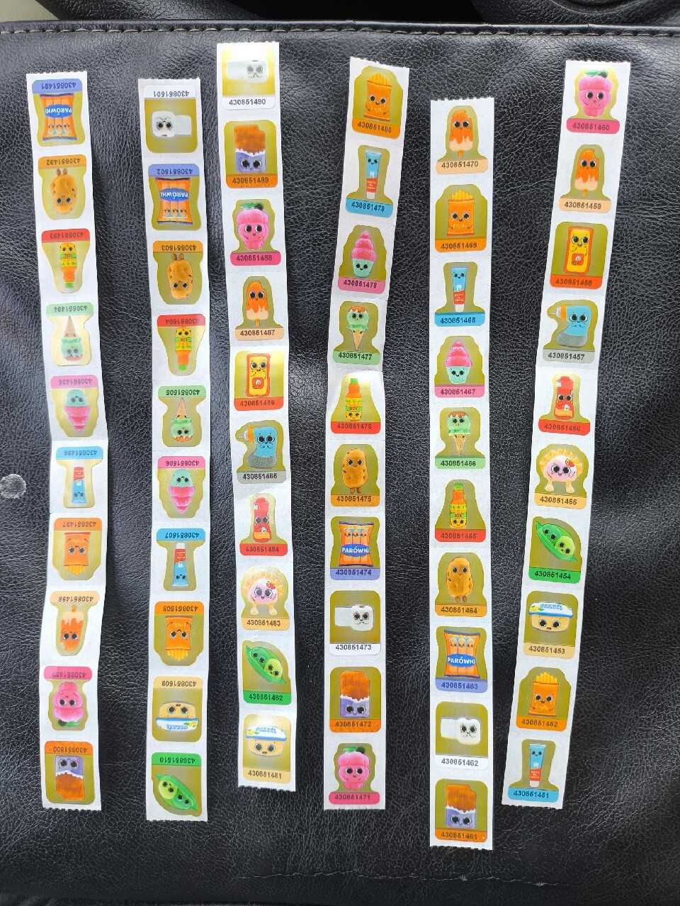 Naklejki z biedronki produkciaki 60 szt | LUBIN | Kup teraz na Allegro ...