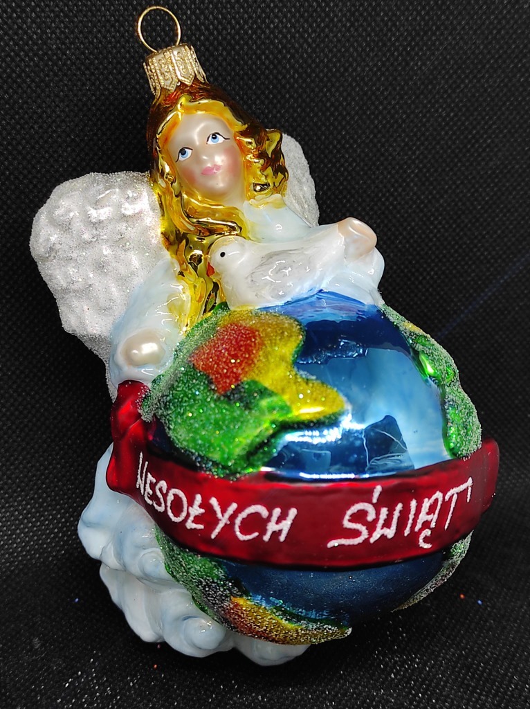 Bombka choinkowa szklana | Kamienica Polska | Kup teraz na Allegro Lokalnie