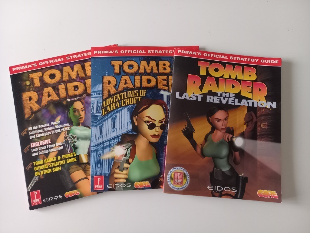 Tomb Raider 1-4 poradniki Prima Games (ANG) | Wrocław | Kup teraz na ...