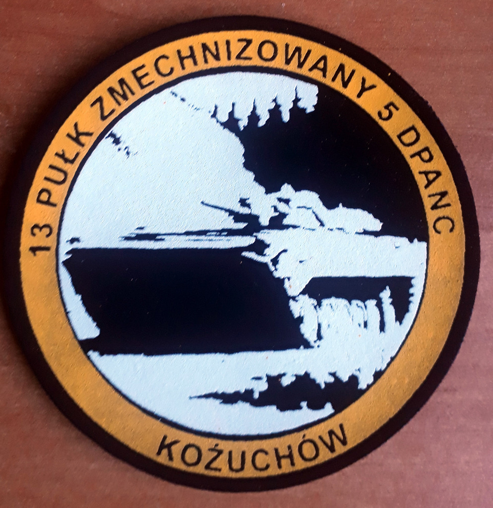 Naszywka 13 pułk zmechanizowany Kożuchów | Warszawa | Kup teraz na ...