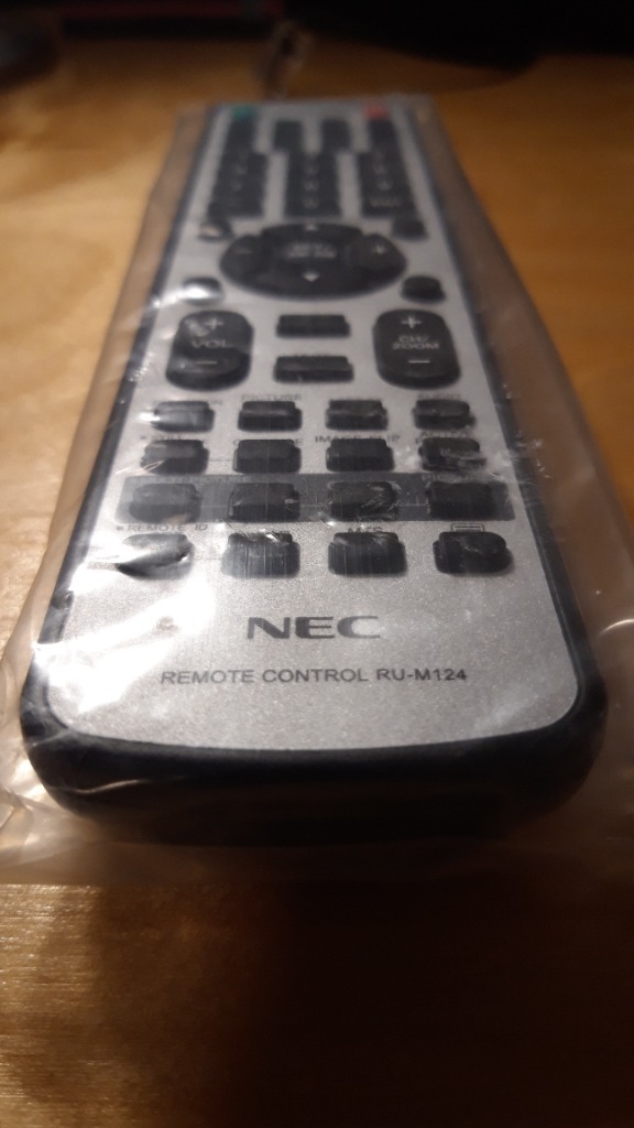 NEC RU-M124 398GR8SW2NENEH oryginalny pilot OEM | Poznań | Kup teraz na ...