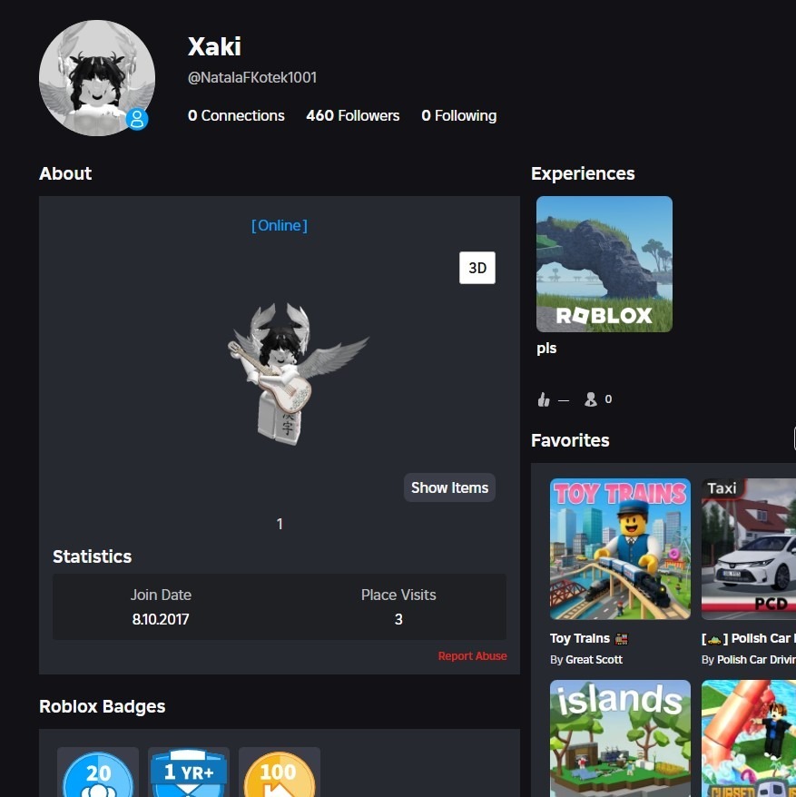 Konto roblox z 2017 roku 30k robux wydanych FA | Hajnówka | Kup teraz ...