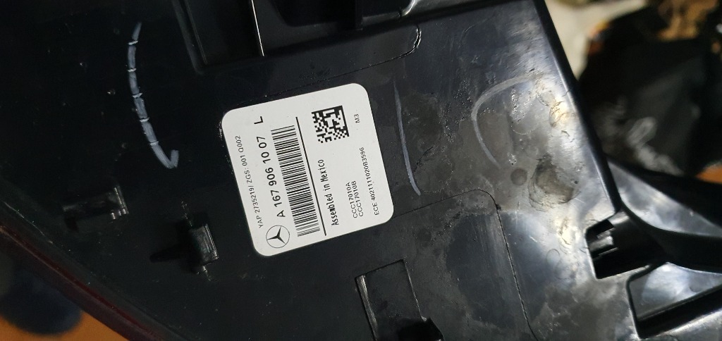 Lampa tylna Led GLE V167 A1679061007 | Góra | Ogłoszenie na Allegro ...