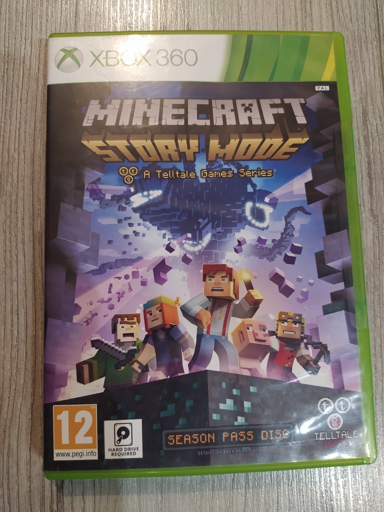 MINECRAFT STORY MODE SEASON PASS DISC XBOX 360 | Wrocław | Kup teraz na ...
