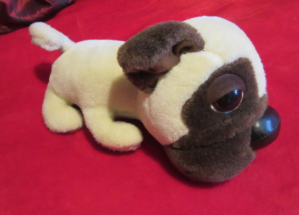 Piesek Mops Mopsik maskotka pluszowa zabawka | Kraśnik | Kup teraz na ...