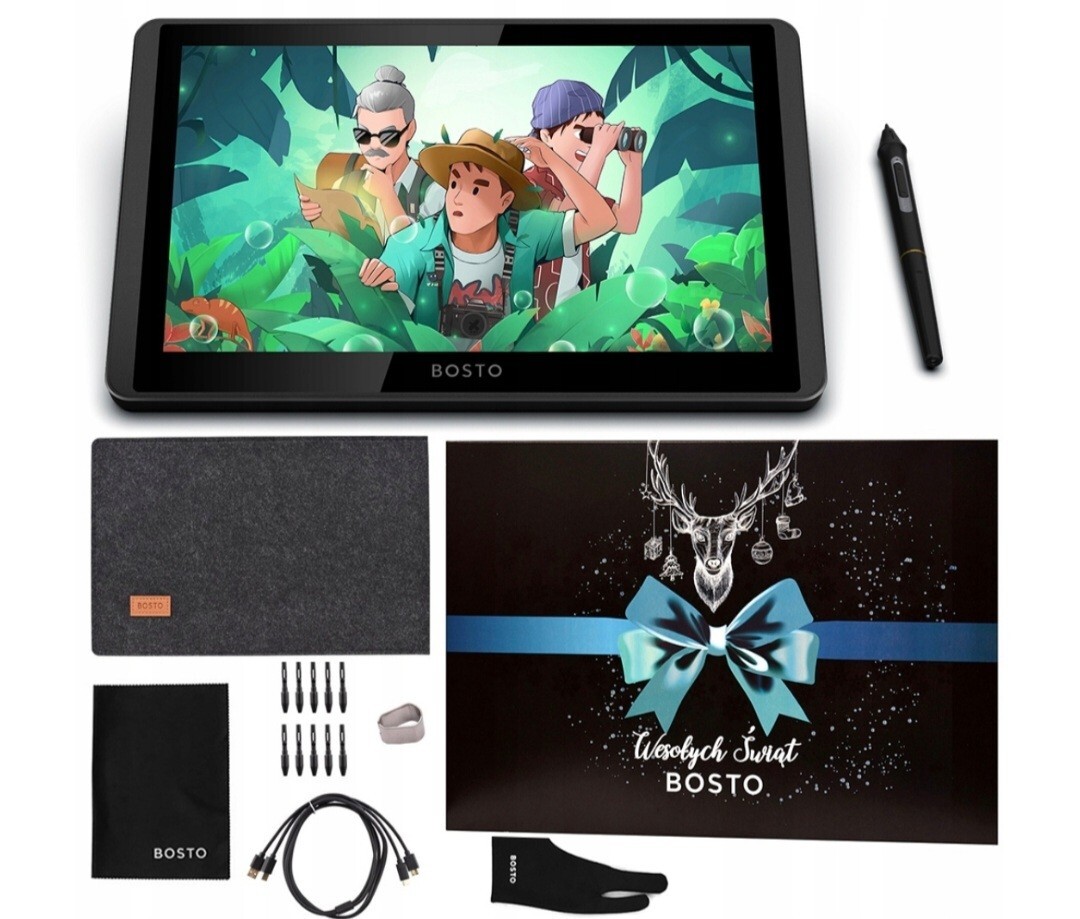 Tablet graficzny BOSTO BT-12HD-A | Wrocław | Kup teraz na Allegro Lokalnie