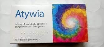 Atywia, 0,03 mg+2 mg, tabletki powlekane, 63 szt | Łódź | Kup teraz na ...