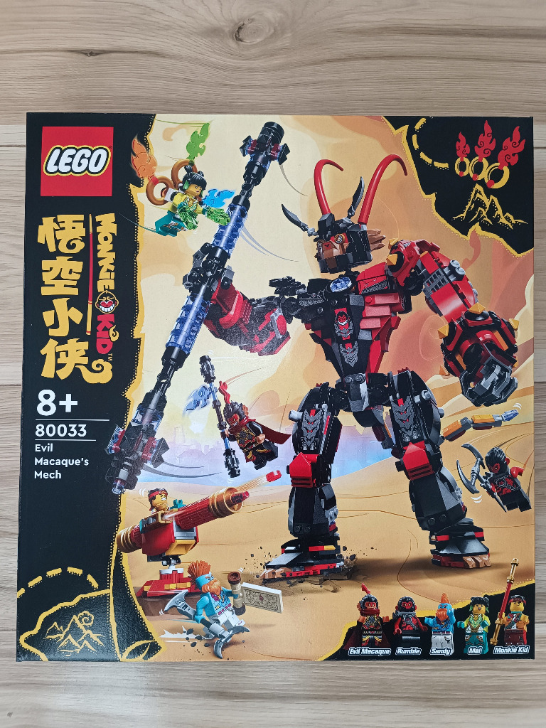 LEGO Monkie Kid 80033 Mech Evil Macaque’a NOWY | Poznań | Kup teraz na ...